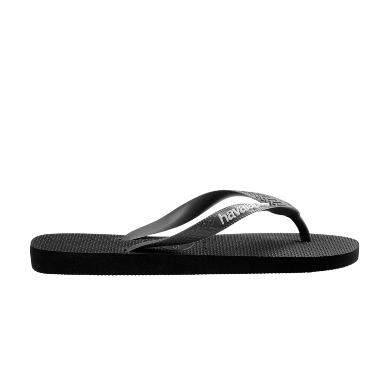 Havaianas Chancla Top Logo Gris Hombre