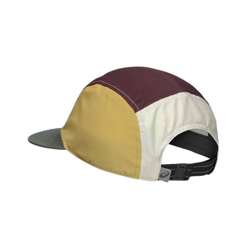 Asics Gorra Asics 5 Panel Amarillo Verde Rojo Beige Mantle Green Dark ...