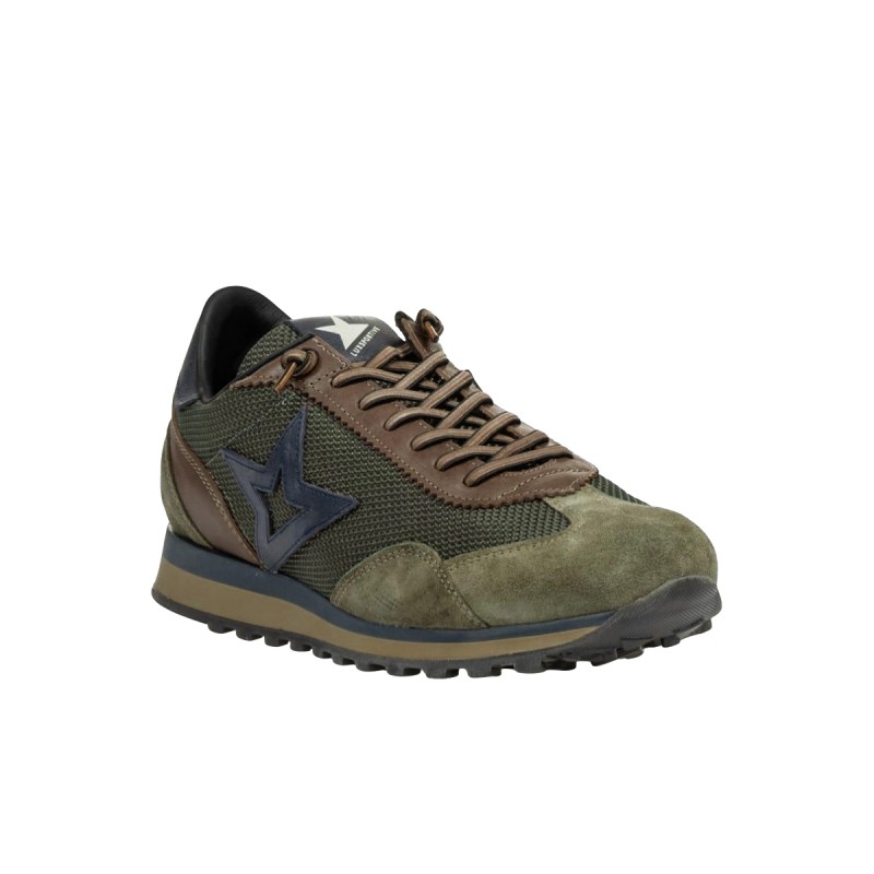 Cetti Zapatilla Ante Cooper Kombat Verde Hombre