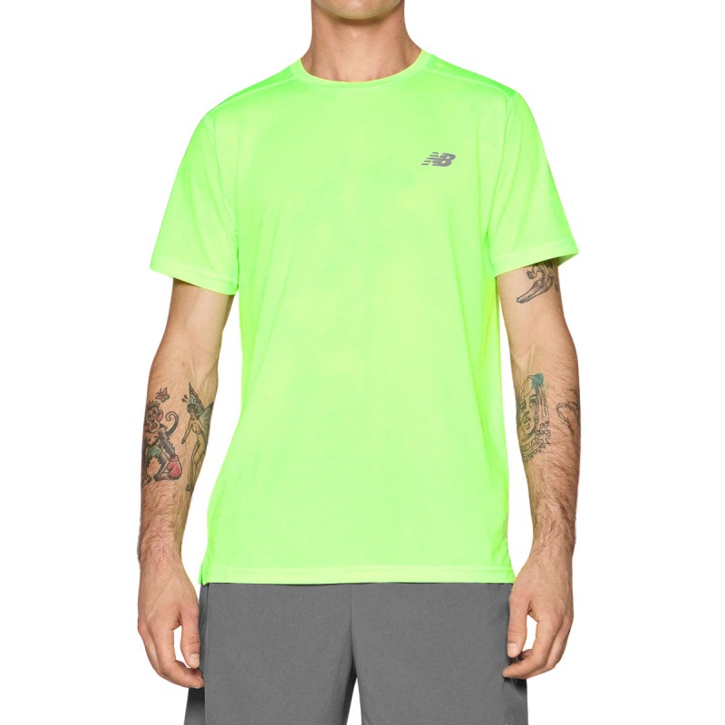 New Balance Camiseta Sport Essentials Verde Hombre