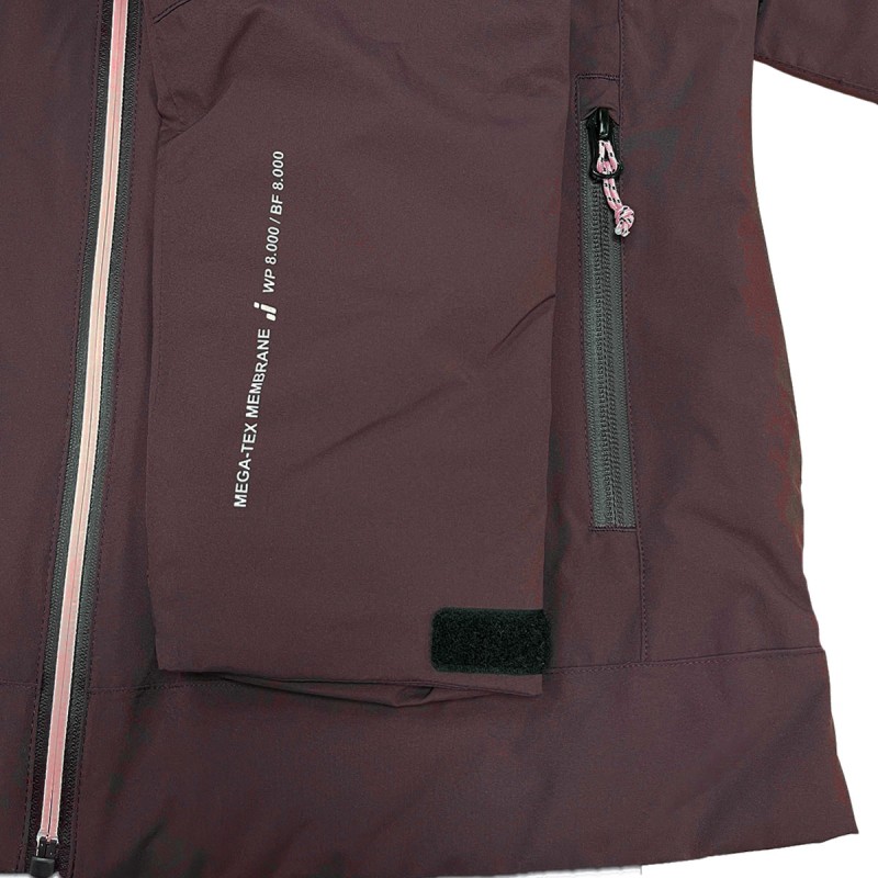 Joluvi Chaqueta Impermeable Wuster Morado Uva Catawba Mujer