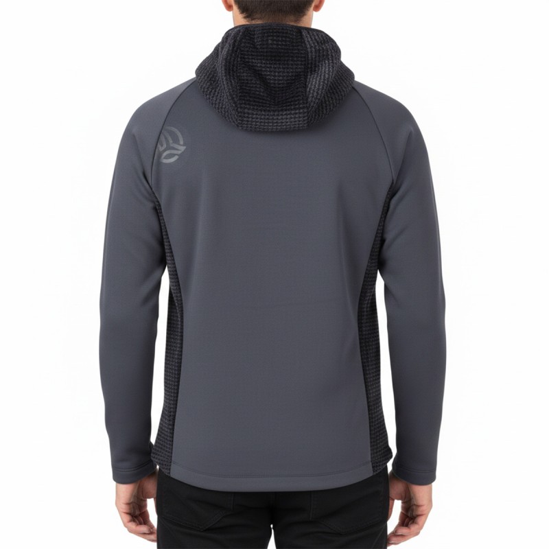 Ternua Chaqueta Hibrida Kimo Hybrid Jkt M Gris Whales Grey Hombre