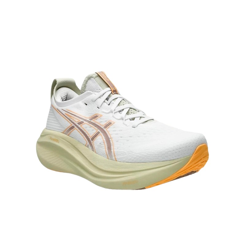 Asics Zapatilla Gel-Nimbus 27 Blanco White Hombre
