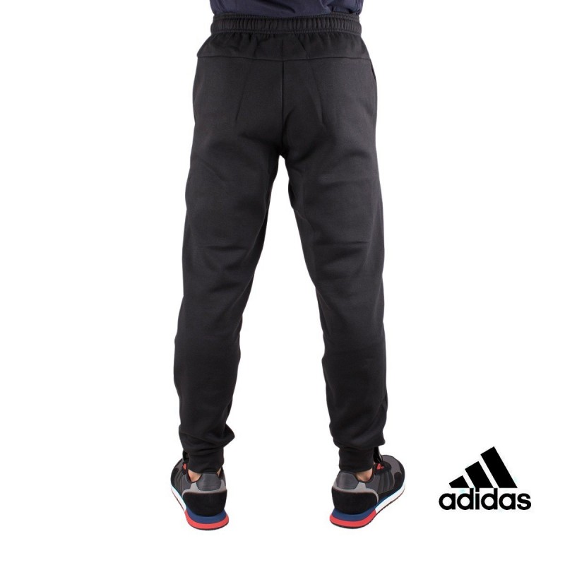 ADIDAS Pantalón chándal Essential Plain Tapered Cuffed Negro Hombre