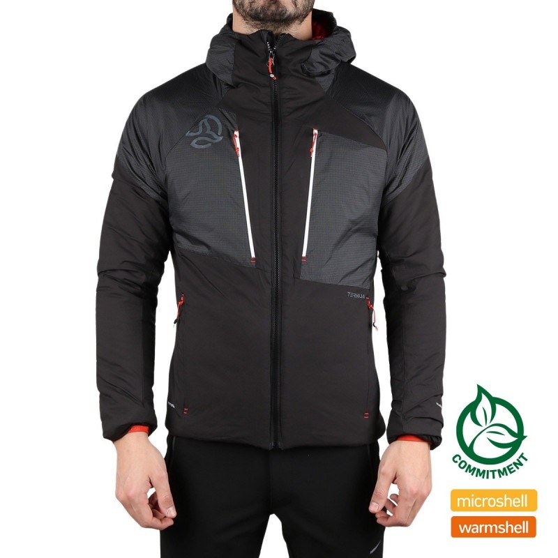 Ternua Chaqueta Kimo Black Negro Hombre