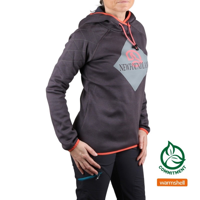 Ternua Sudadera MERANT D-Whales Grey Gris Mujer