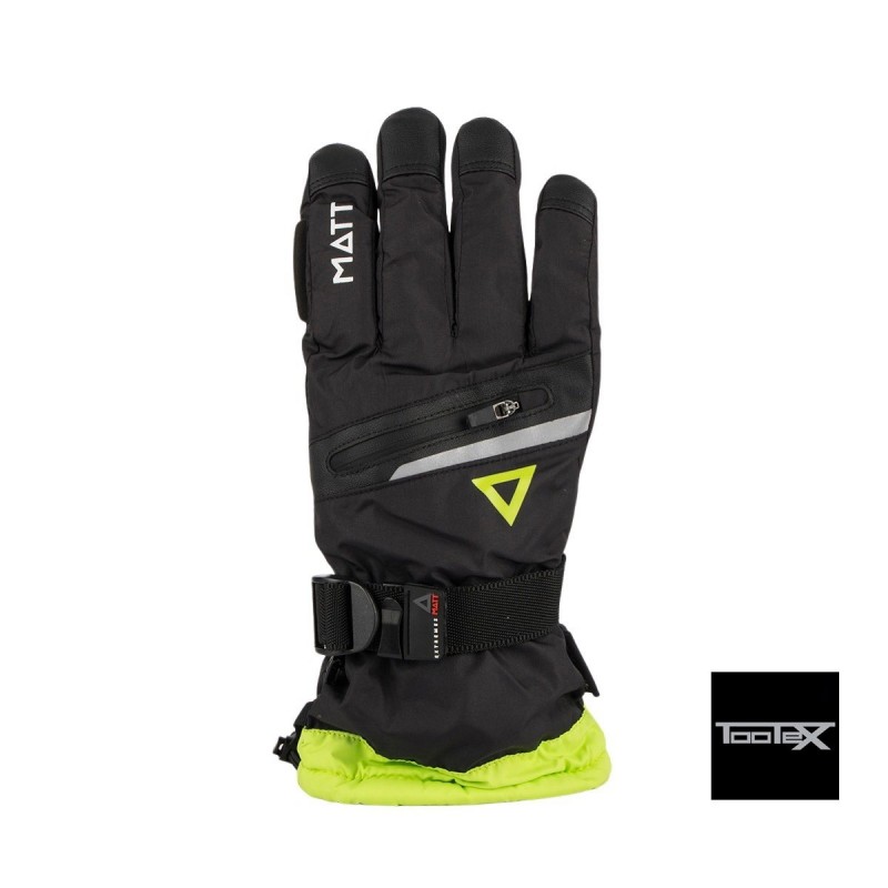 Matt Guantes Hendel Tootex Negro Lima Hombre