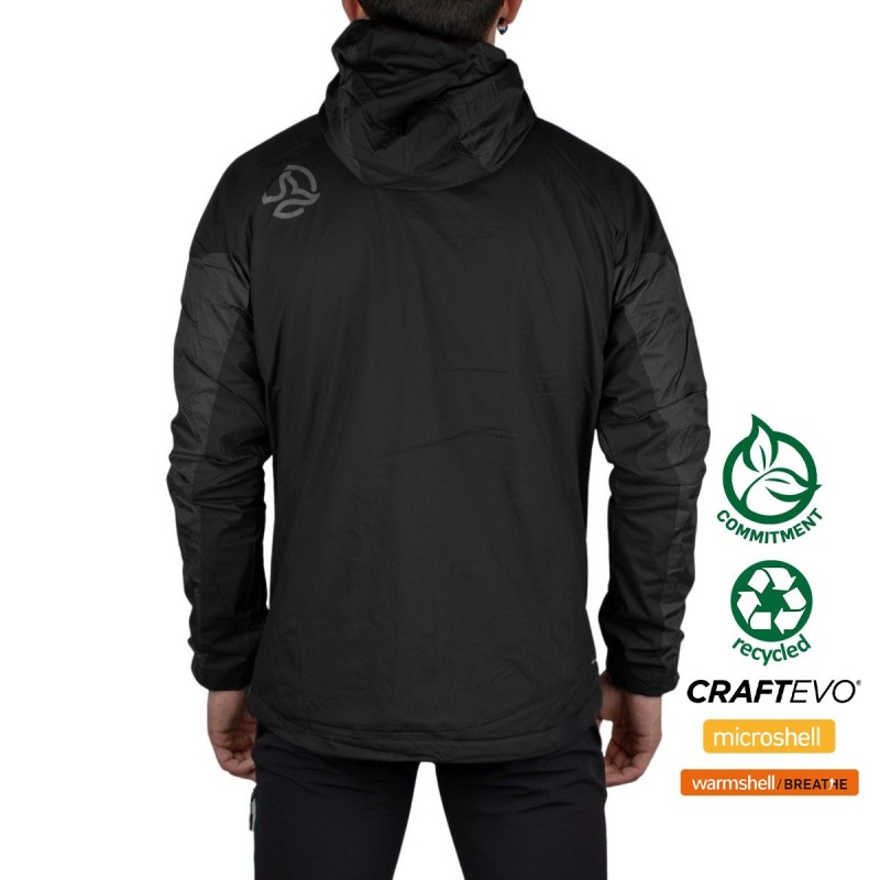 Ternua Chaqueta Kimo Lite Black Negro Hombre