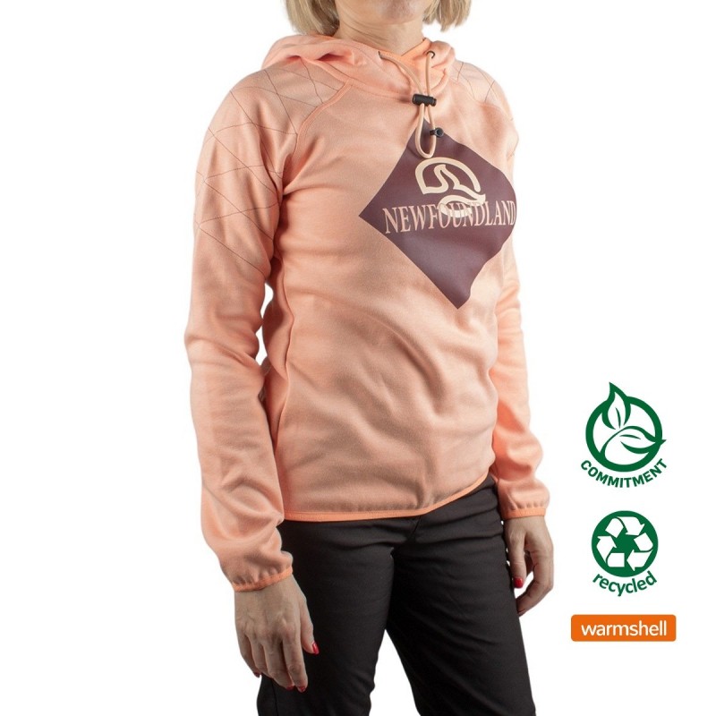 Ternua Sudadera Merant Apricot Blush Naranja Mujer