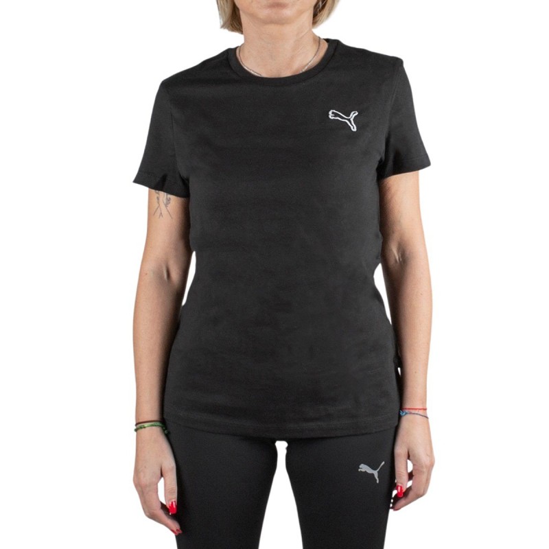 Puma Camiseta Better Essentials Negro Mujer