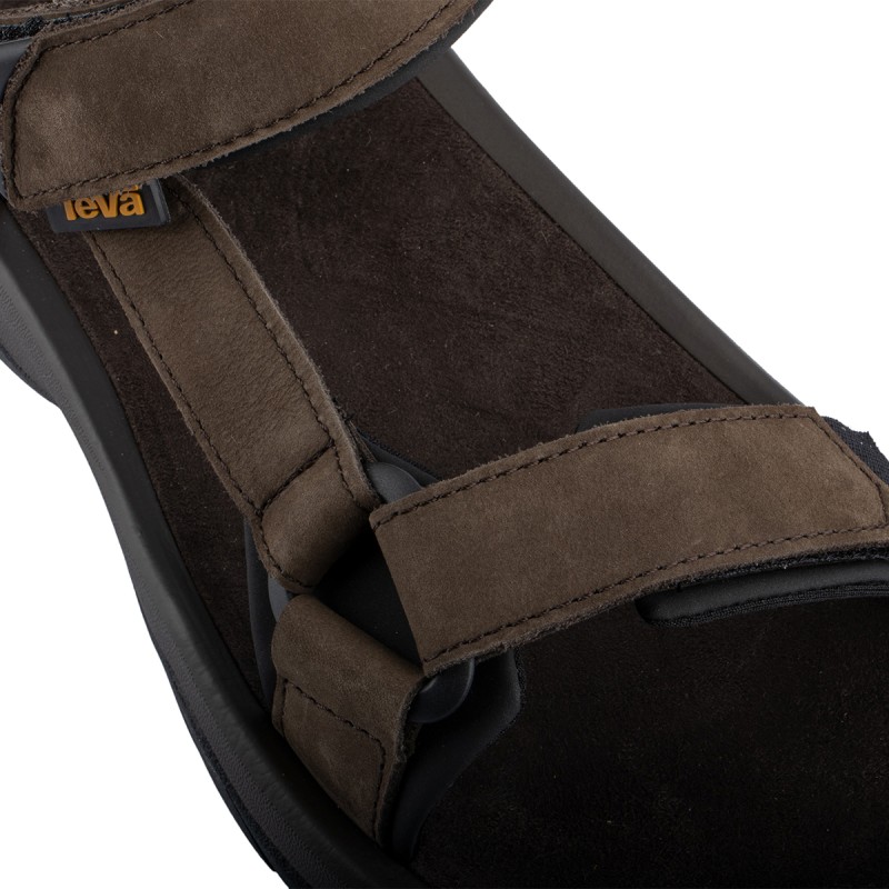 Teva Sandalia Terra Fi 5 Universal Leather Marrón Turkish Coffee Hombre