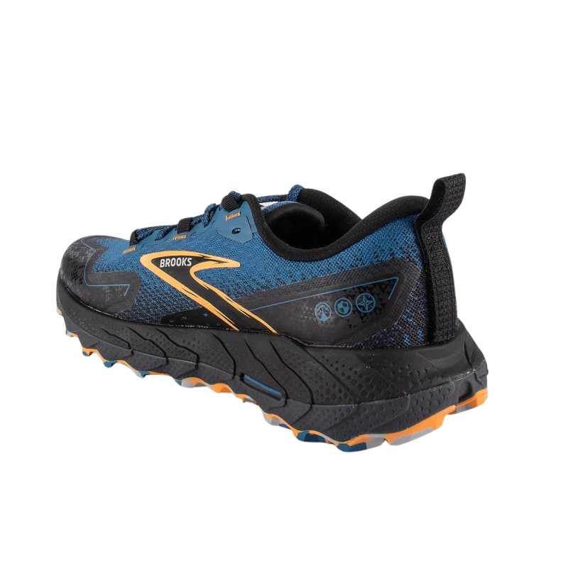 Brooks Zapatillas Cascadia 18 Azul Negro Blue Sapphire Black Hombre