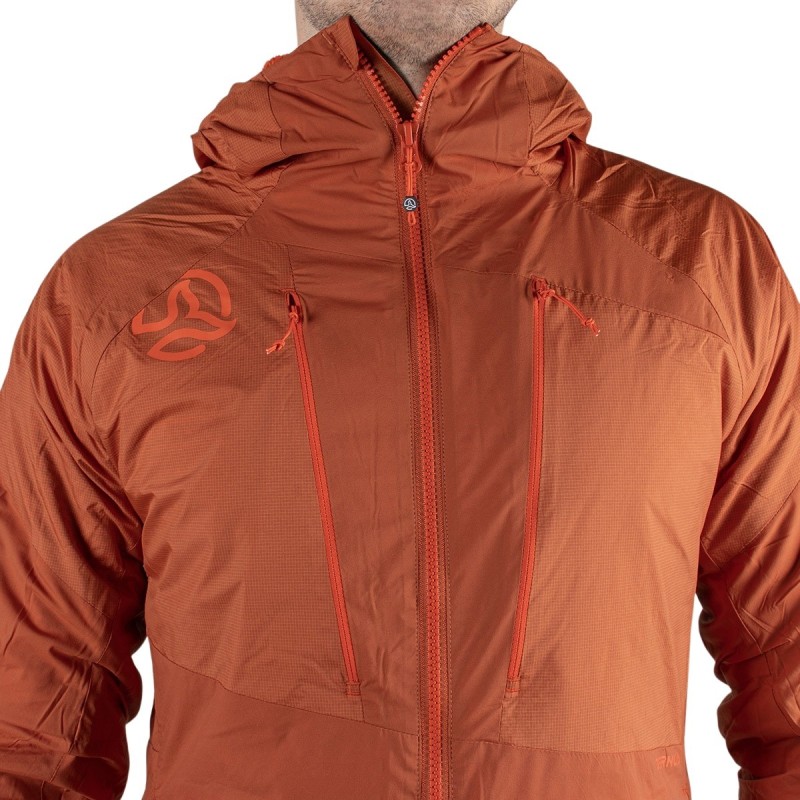 Ternua Chaqueta Kimo Naranja Deep Ginger Hombre