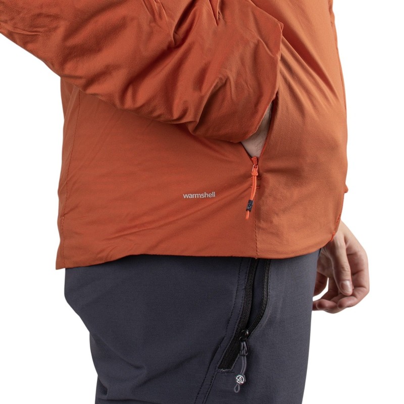 Ternua Chaqueta Kimo Naranja Deep Ginger Hombre