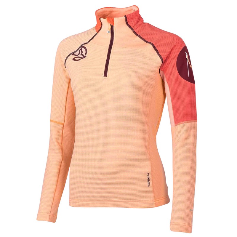 Ternua Pull Lemika Rosa Grapefruit Mujer