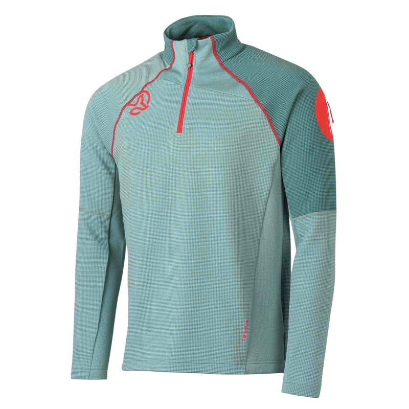 Ternua Pull Lemik Verde Grey Mint Hombre