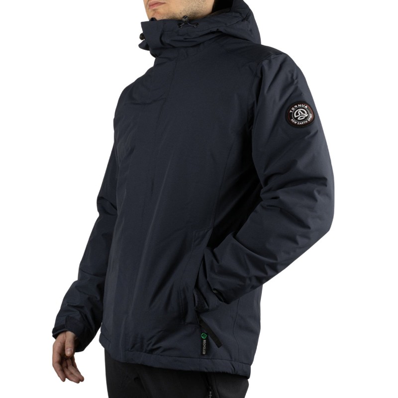 Ternua Chaqueta Impermeable Torngat Azul Dark Marine Hombre
