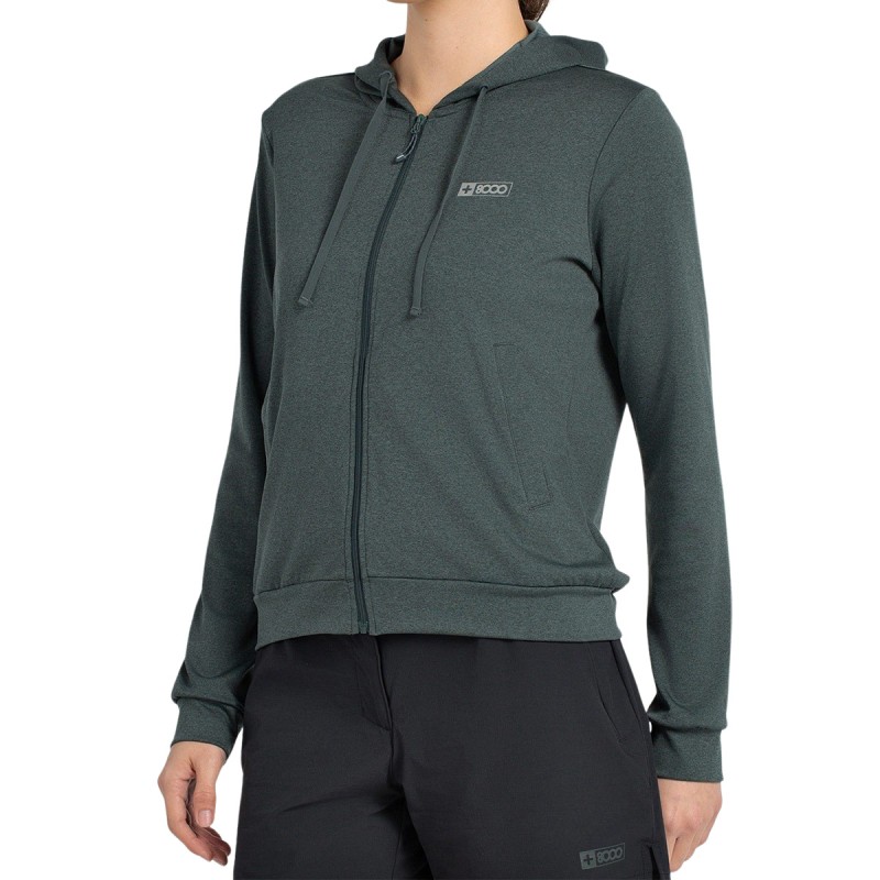 +8000 Sudadera Vermax 25V Verde Oscuro Vigore Mujer