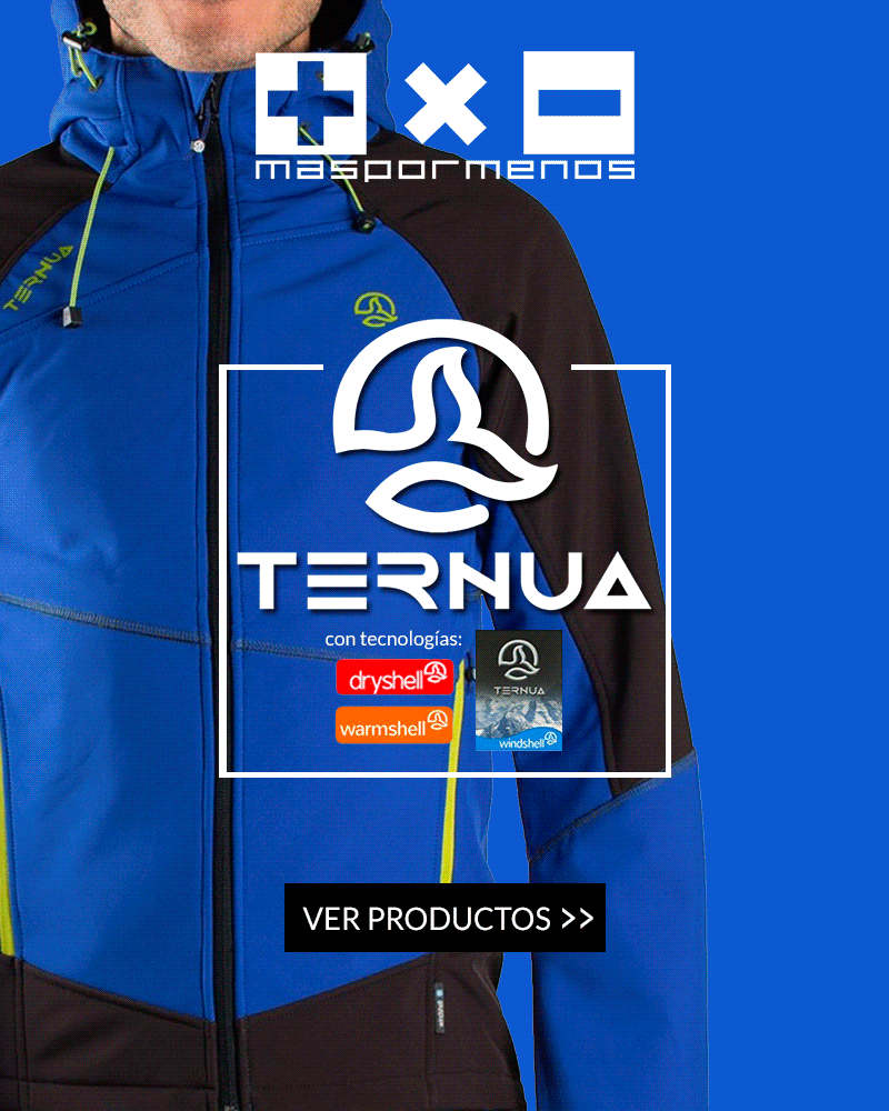 Mira lo nuevo de Ternua con tecnología Dryshell, Warmshell y Windshell