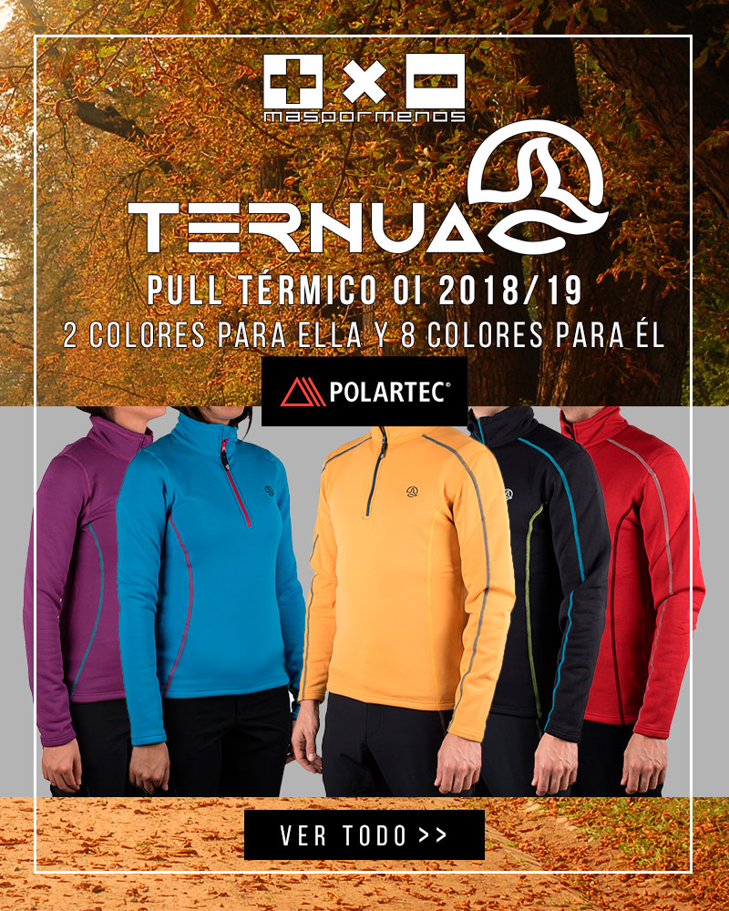 Ternua para hombre y mujer. Anticípate al frío.